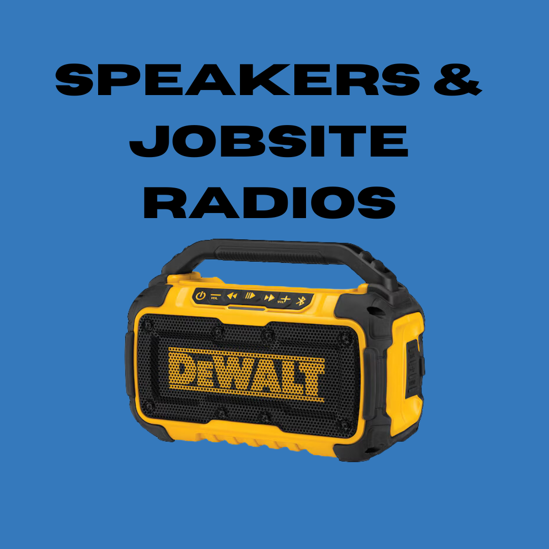 Speakers & Jobsite Radios — Quality Industrial Safety