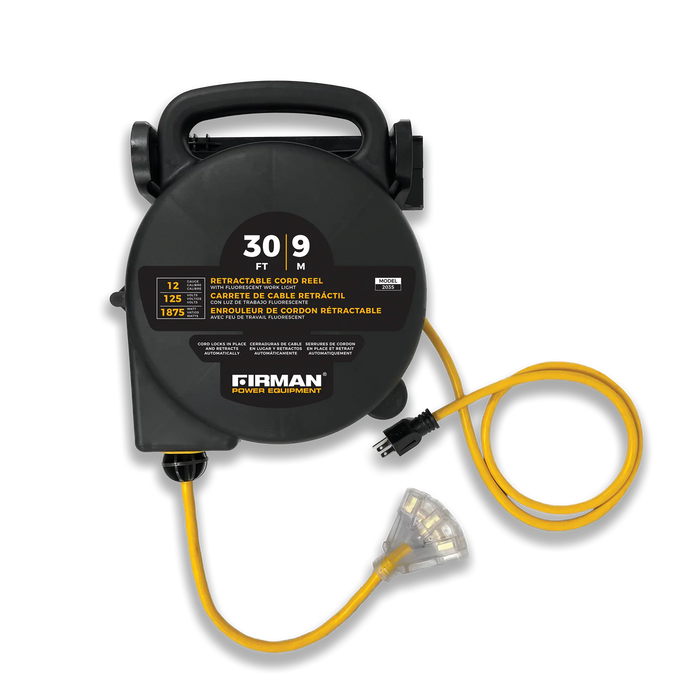 Retractable Extension Cord Reel — Quality Industrial Safety