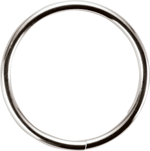 5 pc. 2 lb 1-1/2 in. Split Ring — Quality Industrial Safety