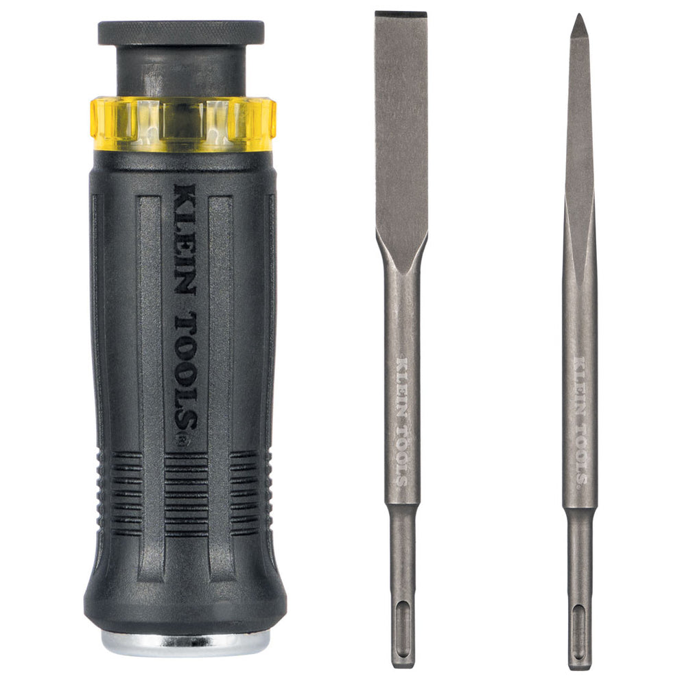 SDS Chisel Bit Set with Handle, 3-Piece — Quality Industrial Safety