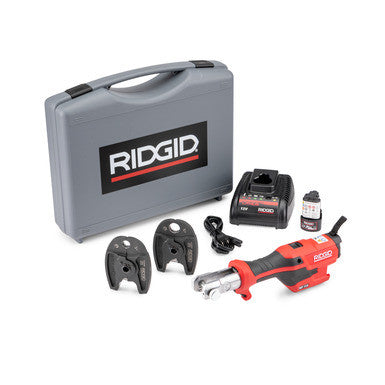 RIDGID RP 115 Battery Kit with PureFlow (PEX) Jaws (1/2” – 3/4 ...