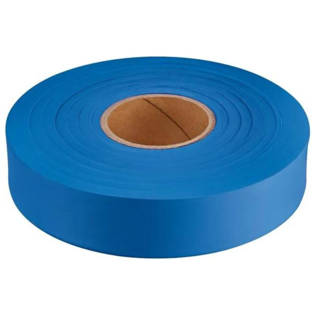 600 ft. x 1 in. Blue Flagging Tape — Quality Industrial Safety