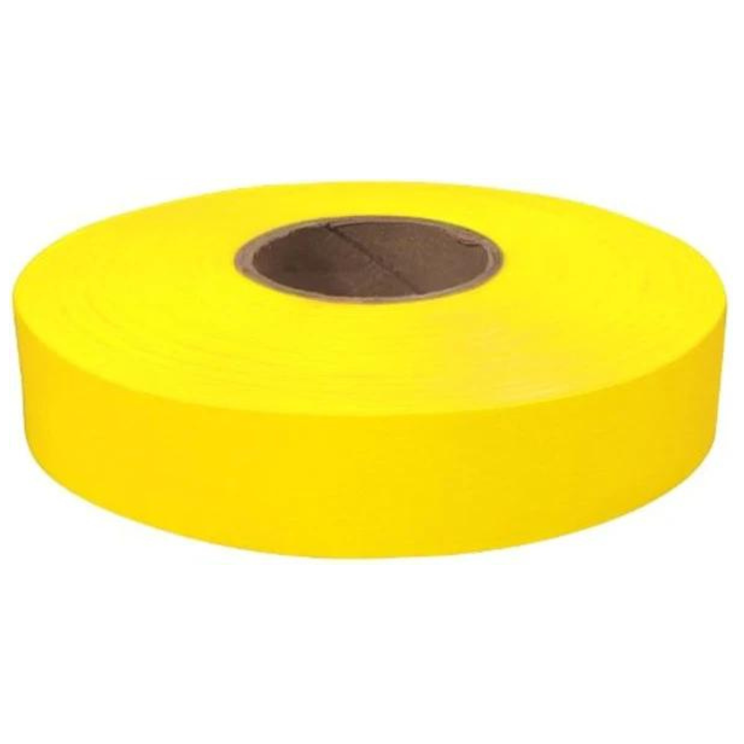 200 ft. x 1 in. Yellow Flagging Tape — Quality Industrial Safety