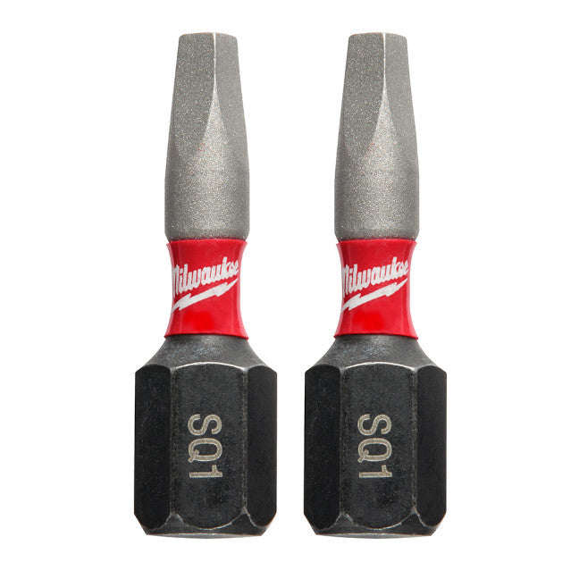 SHOCKWAVE™ Impact Square Recess #1 Insert Bits (2 PK) — Quality ...