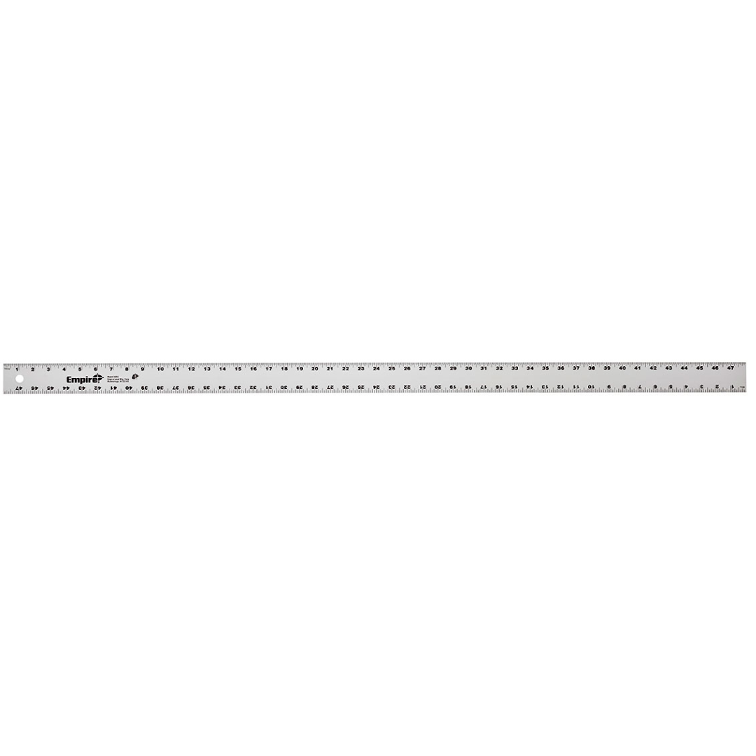 48 in. Aluminum Straight Edge Ruler — Quality Industrial Safety