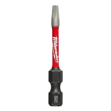 SHOCKWAVE™ 2” Impact Square Recess #1 Power Bit — Quality Industrial Safety