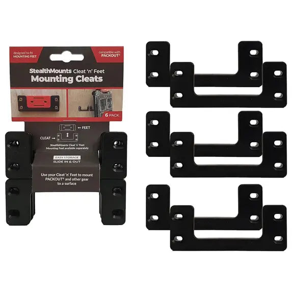 Stealthmounts PACKOUT Mounting Cleats (6 pc) — Quality Industrial Safety